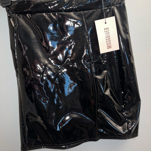 Missguided | Skirts | Misguided Vinyl Skirt | Poshmark